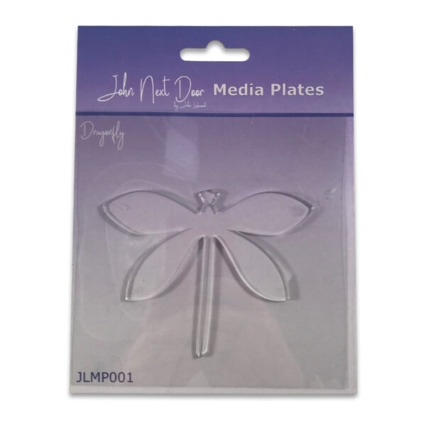 John Next Door Media Plate Dragonfly - Art of Craft