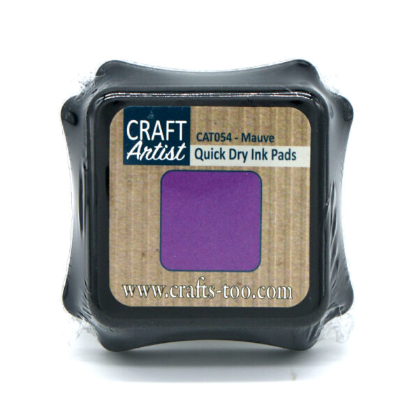 Craft Artist Quick Dry Ink Pads Mauve - Art of Craft