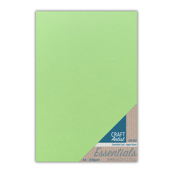 Craft Artist Essential Card Apple Green - Art of Craft