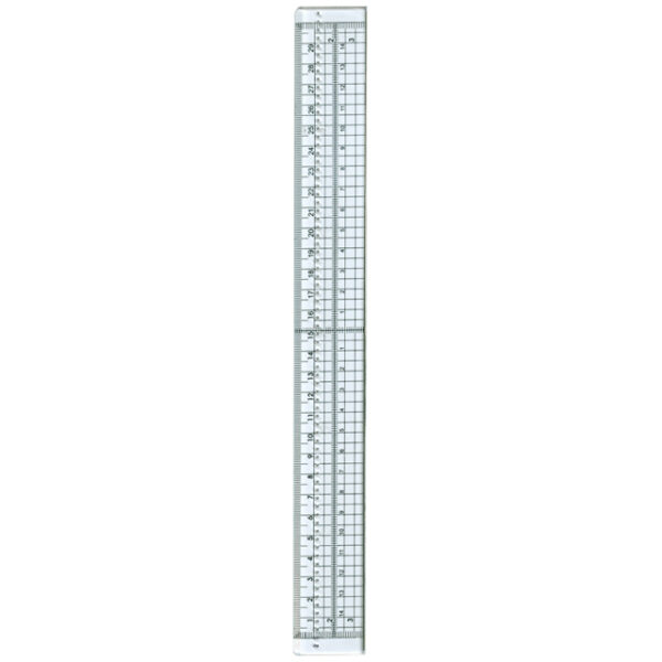 Crafts Too Metal Edge Craft Ruler With Stitching Holes - Art of Craft