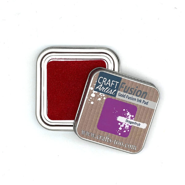 Craft Artist Gold Fusion Ink Pad Dragonfruit - Art of Craft