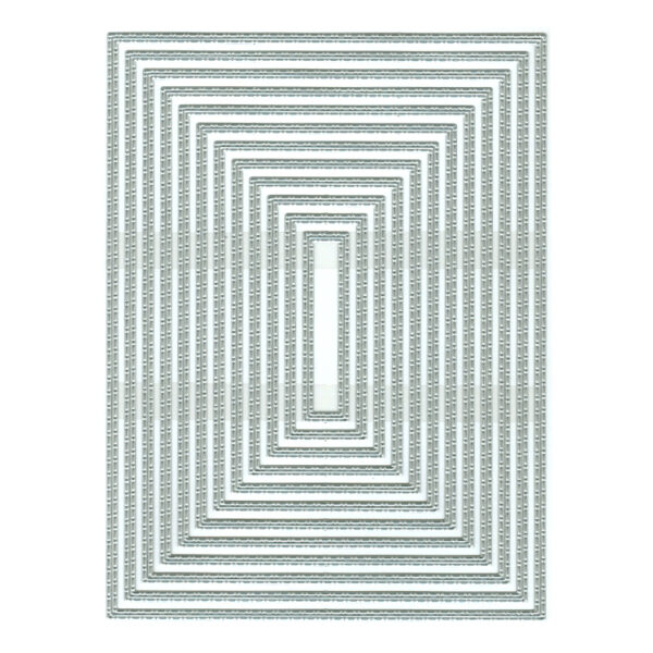 Presscut Nesting Stitch Dot Rectangles - Art of Craft