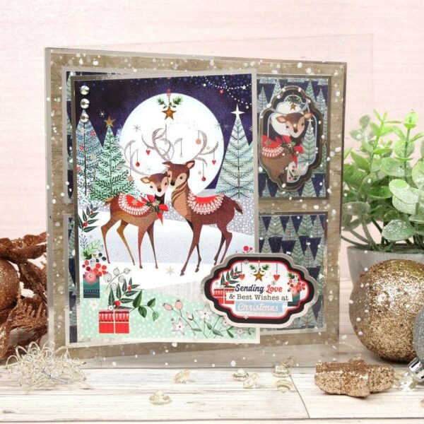 Snowfall Acetate x 8 sheets - Art of Craft