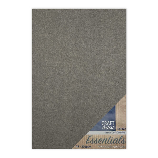 Craft Artist Essential Card Dove Grey - Art of Craft