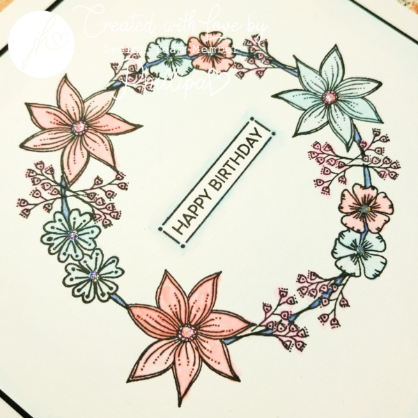 Julie's Hand Picked Bouquet A6 Stamp Set - Art of Craft