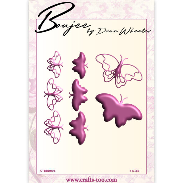 Boujee by Dawn Wheeler Boujee Butterflies - Art of Craft