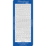 Starform Outline Sticker - Upper Case Alphabet - Art of Craft