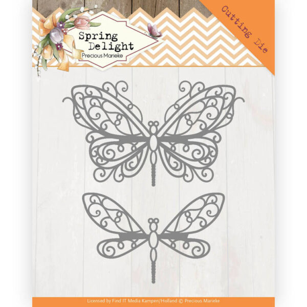 Precious Marieke Spring Delight Cutting Die - Spring Butterfly - Art of ...
