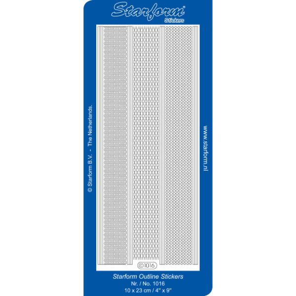 Starform Outline Sticker - Borders - Art of Craft