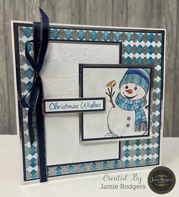 Jamie Rodgers Crafts Rodney The Snowman Stamp - Art of Craft