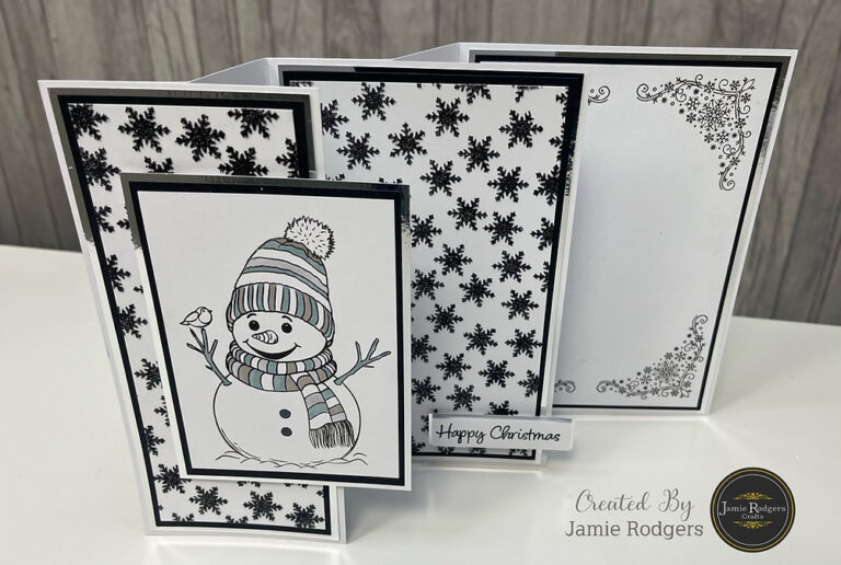 Jamie Rodgers Crafts Rodney The Snowman Stamp - Art of Craft