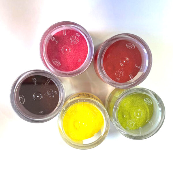 Izink Embossing Powders set of 5 - Brights - Art of Craft