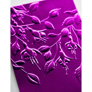 Memory Box - Fabulous Fuchsia 3D Embossing Folder and Dies - Art of Craft