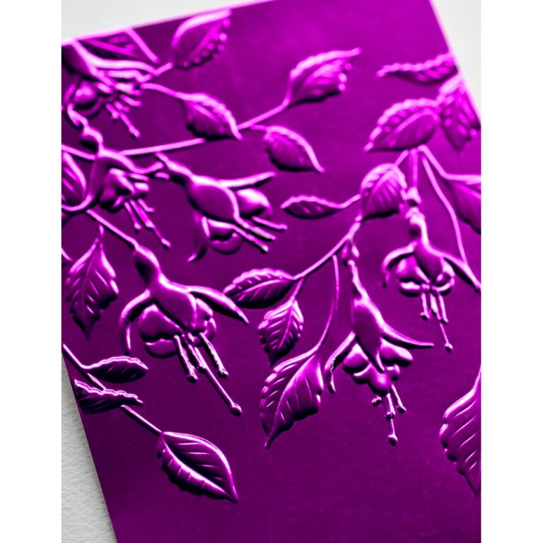 Memory Box - Fabulous Fuchsia 3D Embossing Folder and Dies - Art of Craft