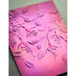 Memory Box - Fabulous Fuchsia 3D Embossing Folder and Dies - Art of Craft