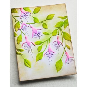 Memory Box - Fabulous Fuchsia 3D Embossing Folder and Dies - Art of Craft
