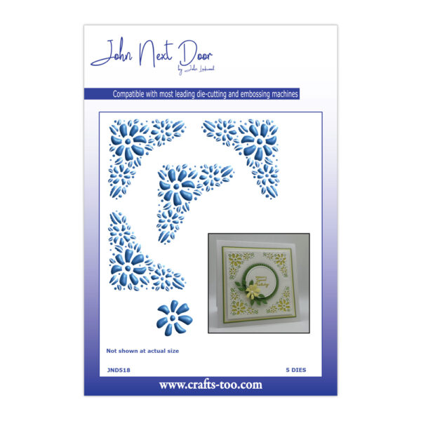 John Next Door Crazy Daisy & Crazy Daisy Corners Die set - Art of Craft