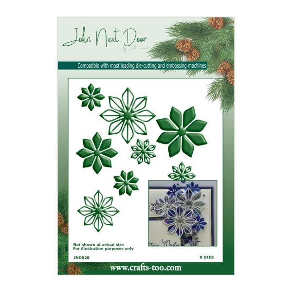 John Next Door Christmas - Snow Crystal Flower - Art of Craft