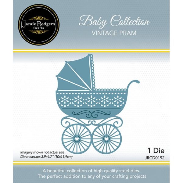 Jamie Rodgers Crafts Vintage Pram Craft Die - Art of Craft